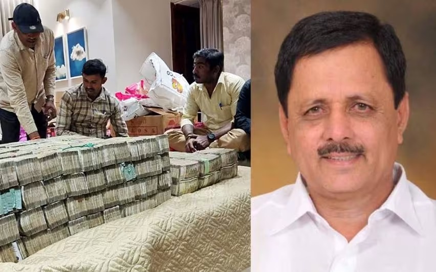 Vijay Upadhyay Karnataka Bjp Mla Madal Virupakshappa Arrested In