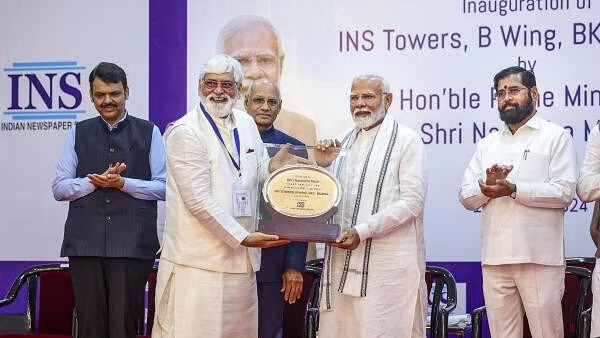 VIJAY UPADHYAY - PM Modi inaugurates Mumbai INS Tower, highlights media ...