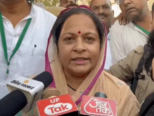 VIJAY UPADHYAY - Controversial statement of SP MP Ruchi Veera in ...