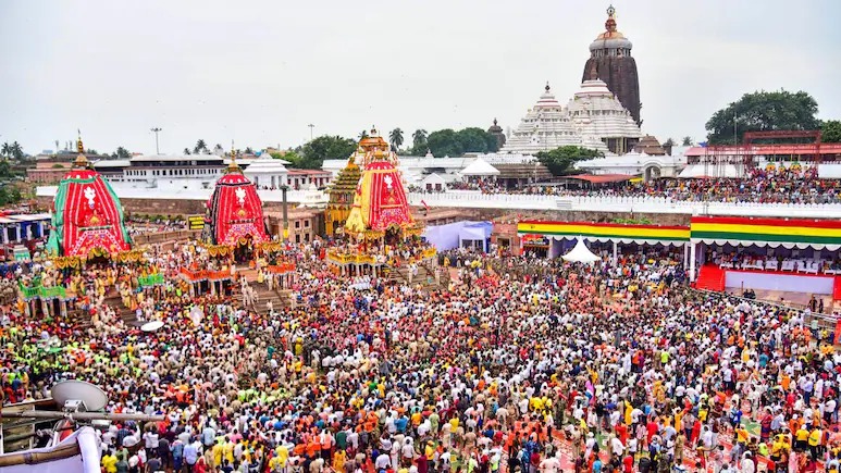 VIJAY UPADHYAY - Devotees Gather For Grand Rath Yatra Of Lord Jagannath ...