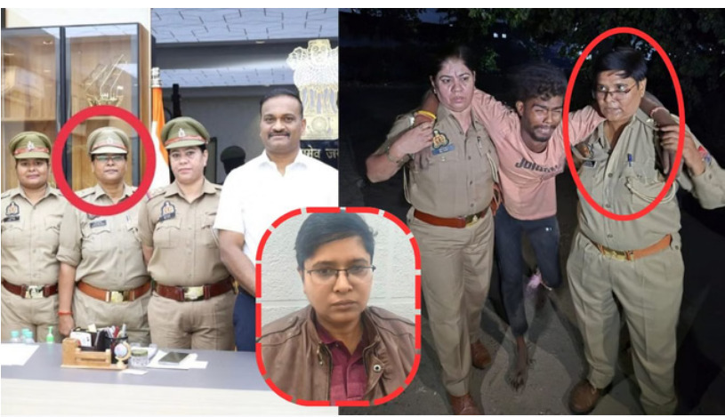 VIJAY UPADHYAY - UP Police woman Sub inspector Bhuvaneshwari Singh was ...